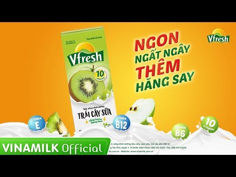 Quảng cáo Vfresh Smoothie mới - Ngon ngất ngây, thêm hăng say - YouTube