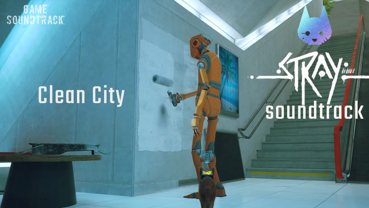 Stray (2022) - Clean City. Game Soundtrack. OST. - YouTube