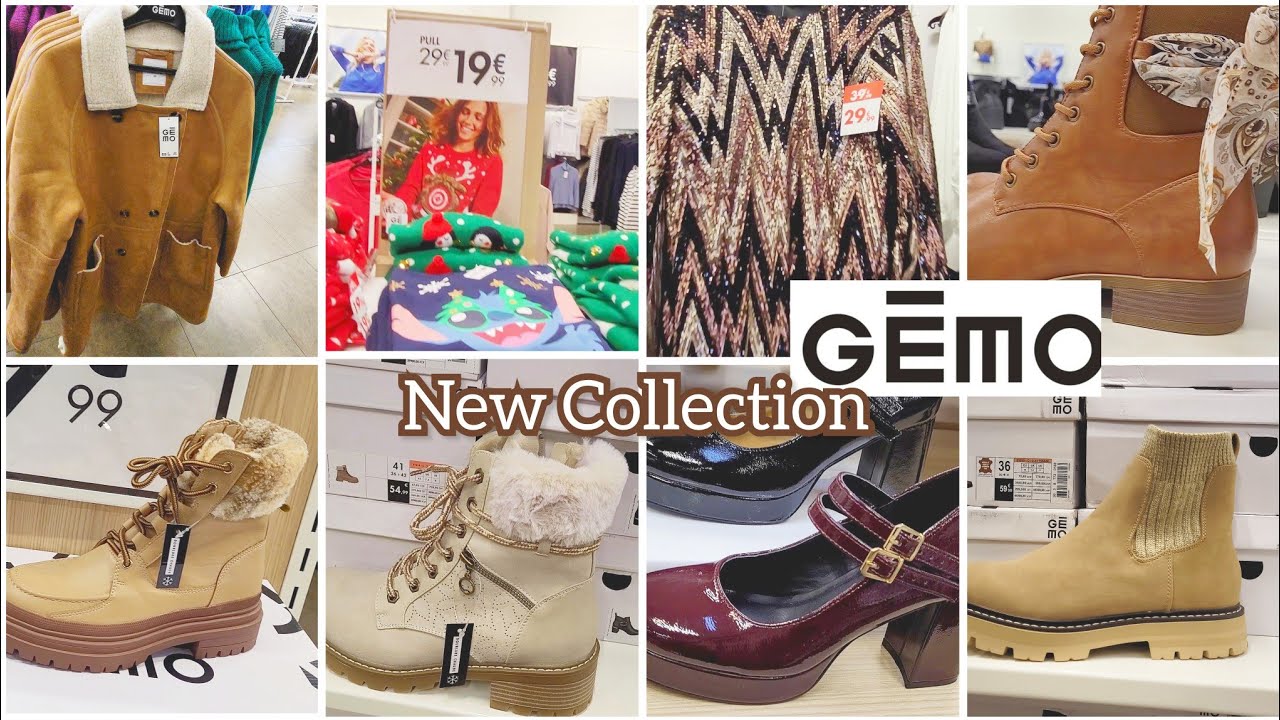 ♥️💙 GÉMO NOUVELLE COLLECTION ‼️ CHAUSSURES & VÊTEMENTS 07 DÉCEMBRE 23 ...