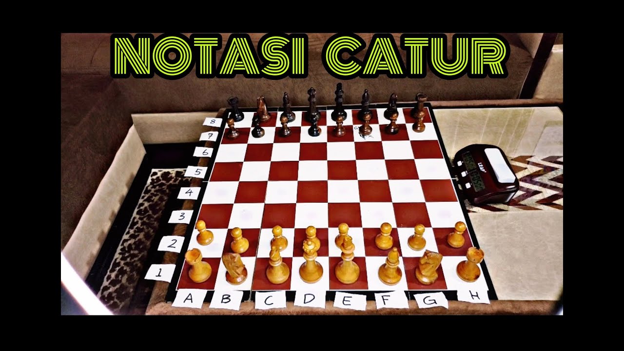 TENTANG NOTASI CATUR || PERMAINAN CATUR - YouTube