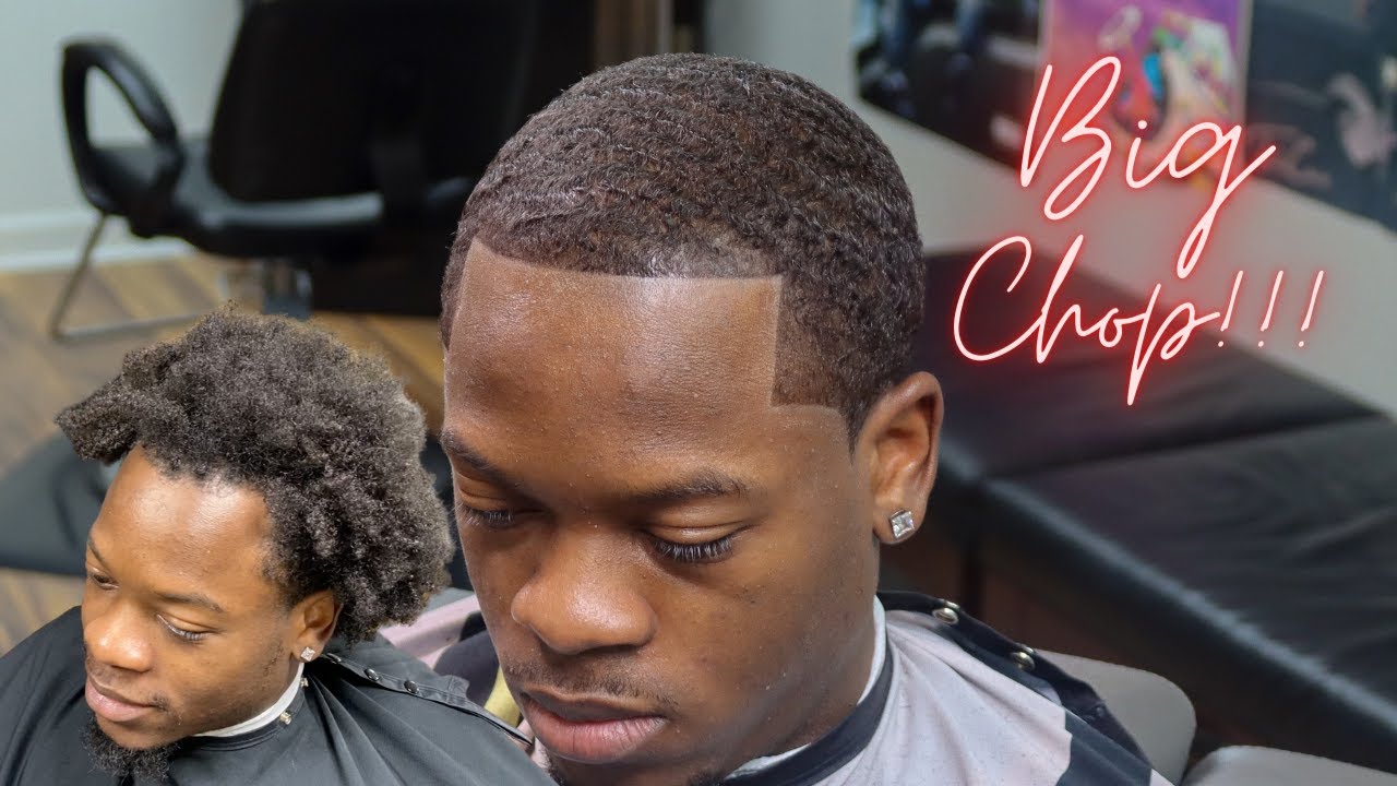 MUST SEE 😱 (Big Chop Waves) HAIRCUT TUTORIAL: - YouTube