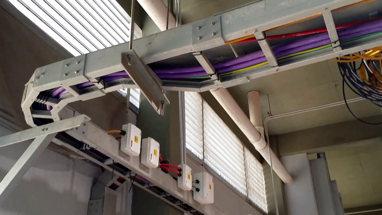 PRFV Bandejas portacables - YouTube