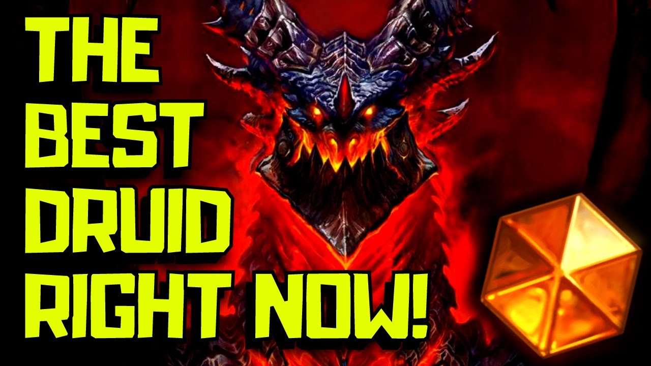 The Best Dragon Druid Deck Right Now In Hearthstone! - YouTube