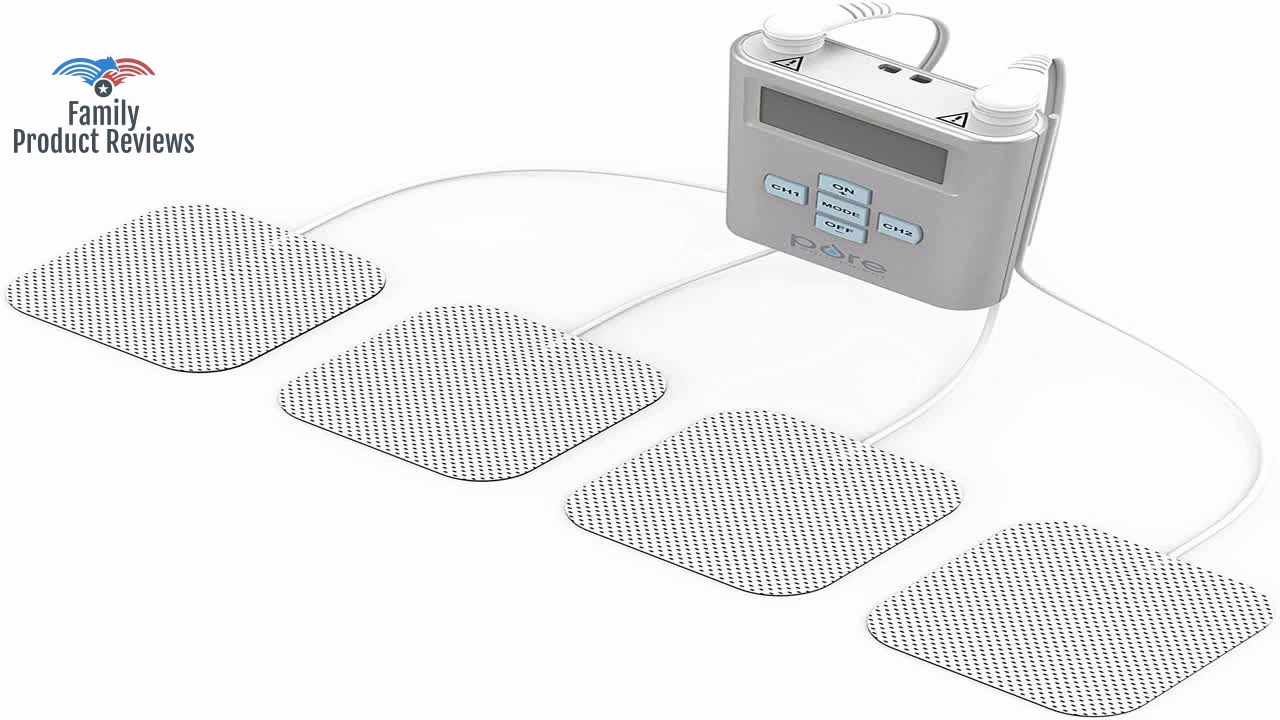 Pure Enrichment PurePulse Pro Advanced TENS Unit with LCD Display 8 ...