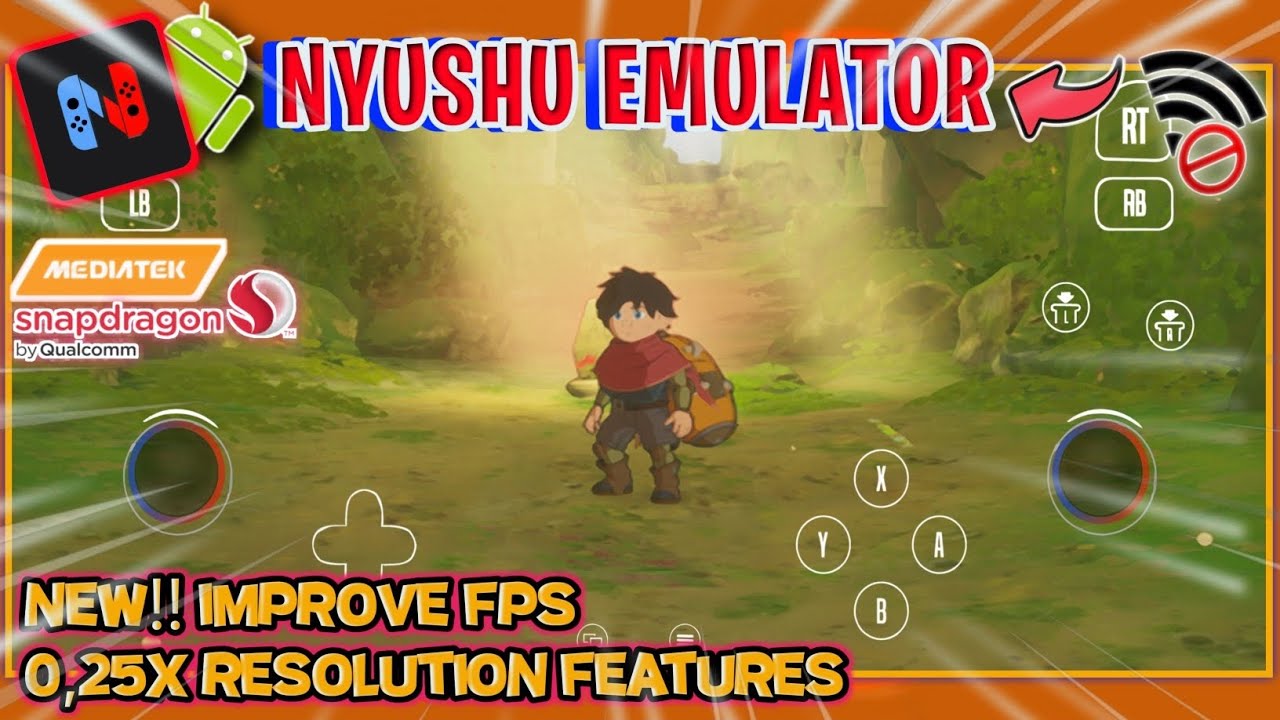 NEW!! Nyushu Emulator Android Improve FPS & New Feature 0,25 x Resolusi Lebih Ringan NO GIMMICK ...