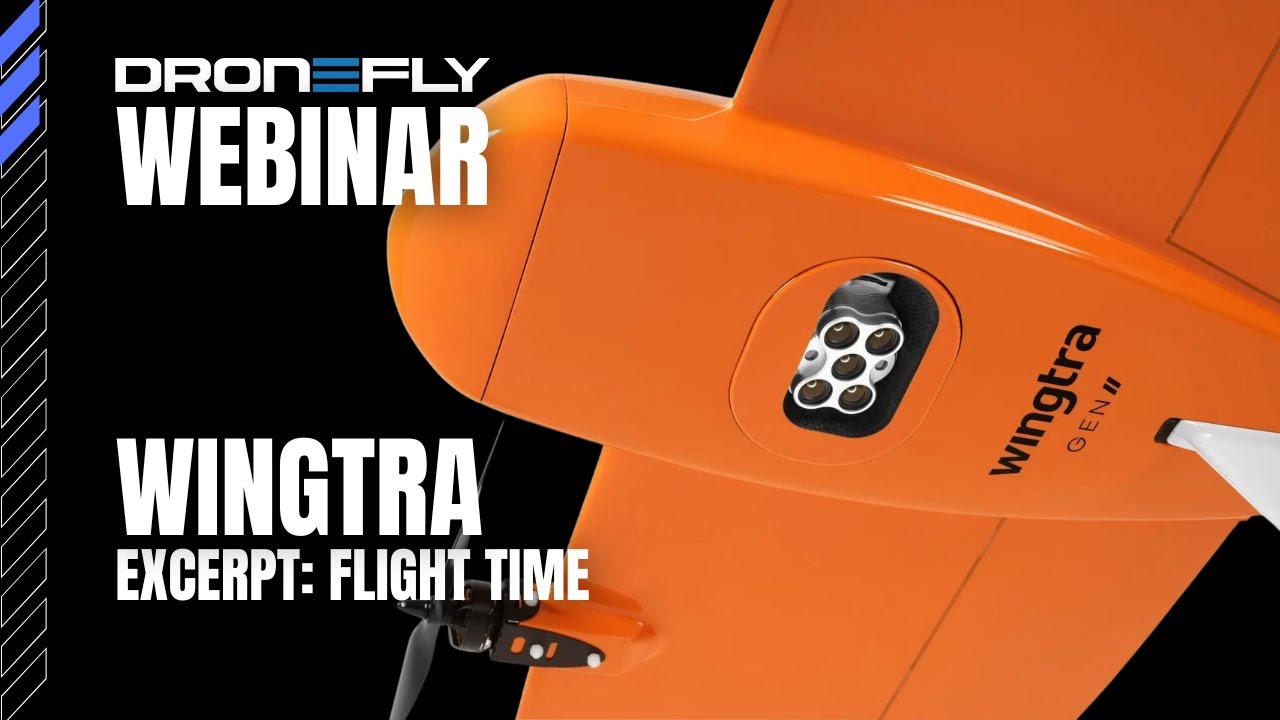 Dronefly Webinar Excerpt | Wingtra: Flight Time - YouTube