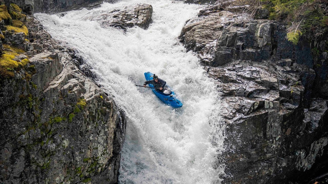 Scouting and Sending Montana's Big Timber Falls - YouTube