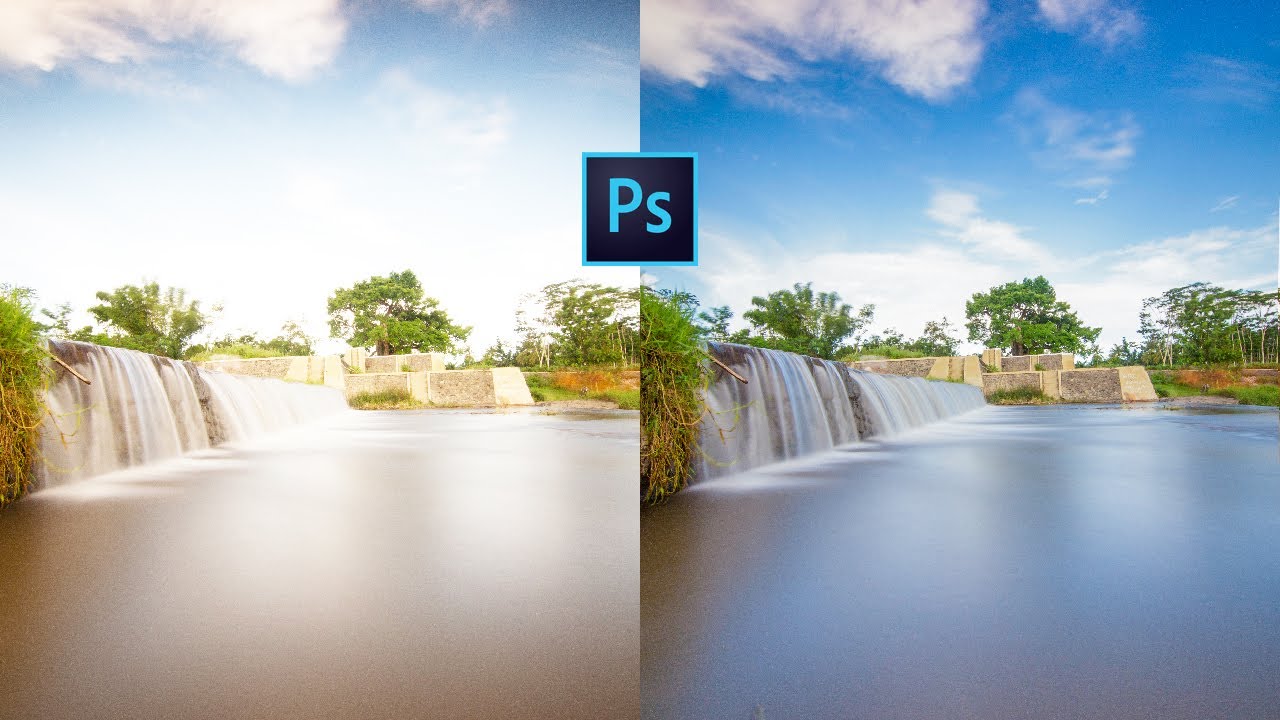 How To Edit a River Landscape in Photoshop - YouTube