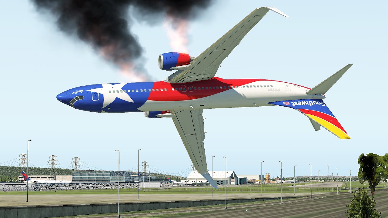 B737 Terrible Accident Because Pilot's Error [XP11] - YouTube