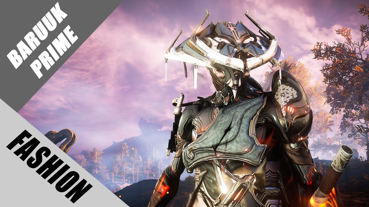 Warframe | Fashion Frame | Baruuk Prime : 焔霊 - YouTube