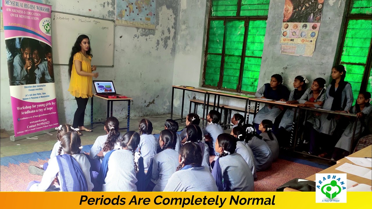 Menstrual Hygiene Workshop's by AAROH • Educational Classes about ...