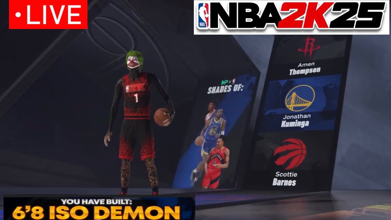 “New” Vertified Build For NBA 2K25 6’8 ISO DEMON - YouTube