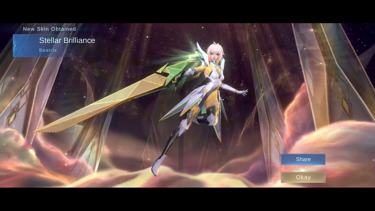 Beatrix M4 Prime Skin : Stellar Brilliance 🤩😍🥰 Finally reached Lv. 75 😶 ...