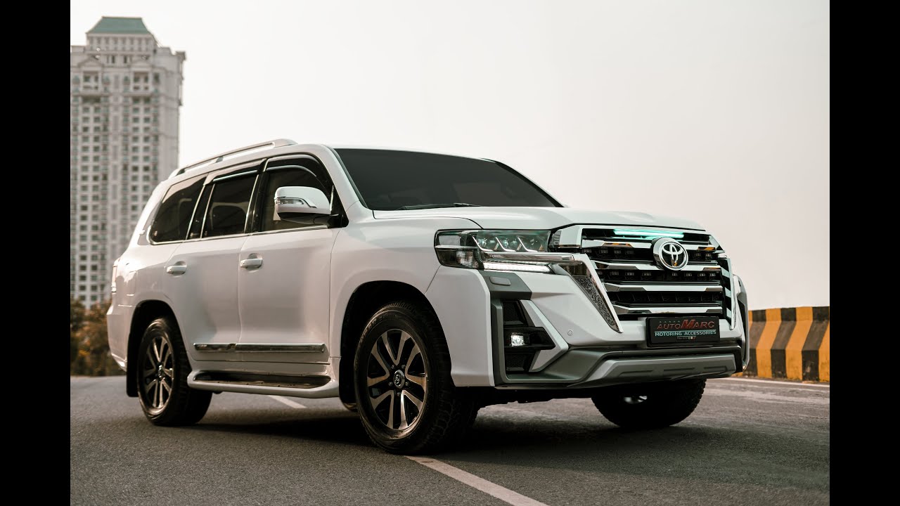 Toyota Land Cruiser Limgene Edition Body Kit By AutoMarc India - YouTube