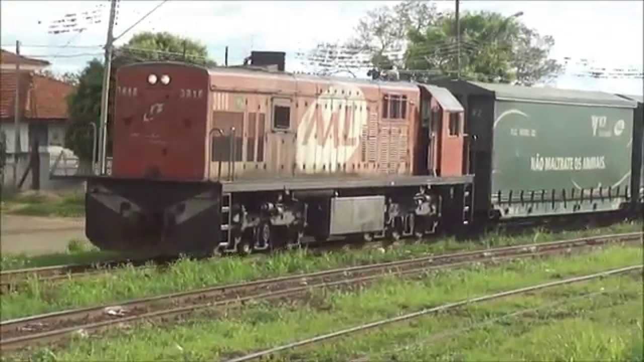 GE U20C manobrando - YouTube