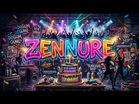 Zennure'ye Özel Rap Doğum Günü Şarkısı | İyi Ki Doğdun Zennure!