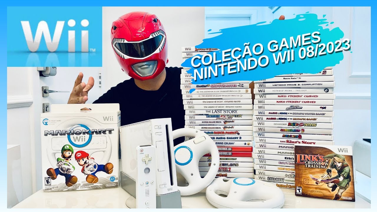 Coleção Nintendo Wii Agosto 2023 Ranger Games - YouTube