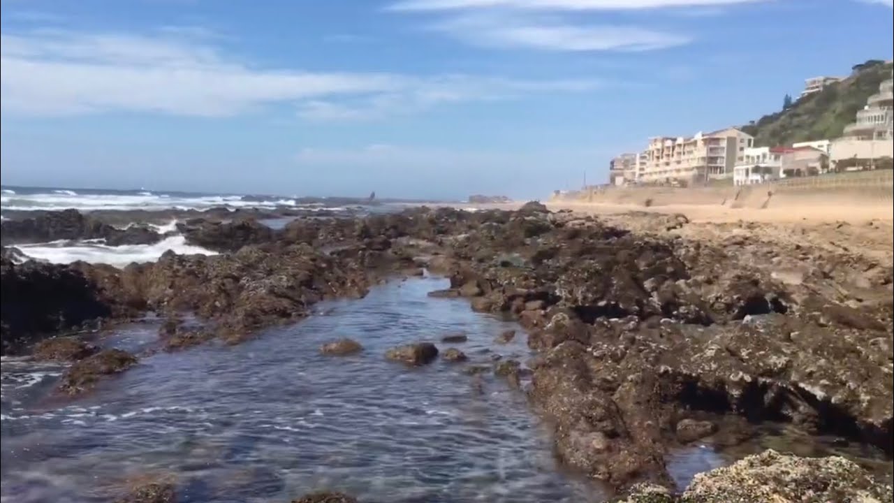 Exploring Umdloti Beach Rocks - YouTube