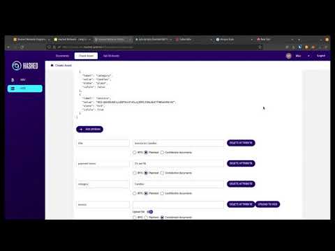Hashed Network Asset Creation and Login with Google - YouTube