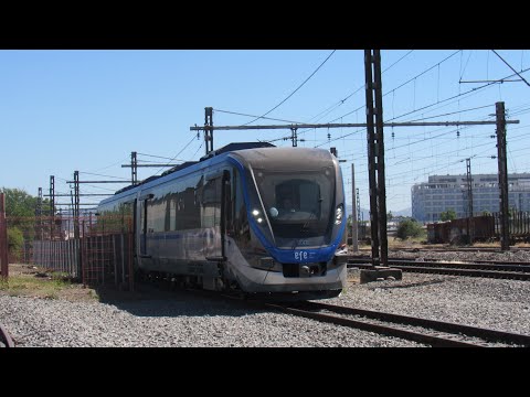Pruebas del nuevo tren MPD101 para el ramal Talca - Constitución | efe trenes de chile