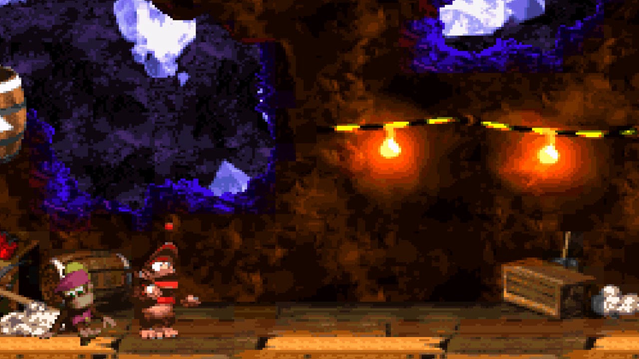 Donkey Kong Country 2 - Mining Melancholy (Synthwave remix) - YouTube