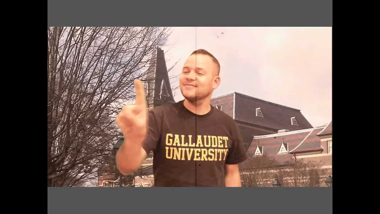 ABC ASL Story on Gallaudet - YouTube