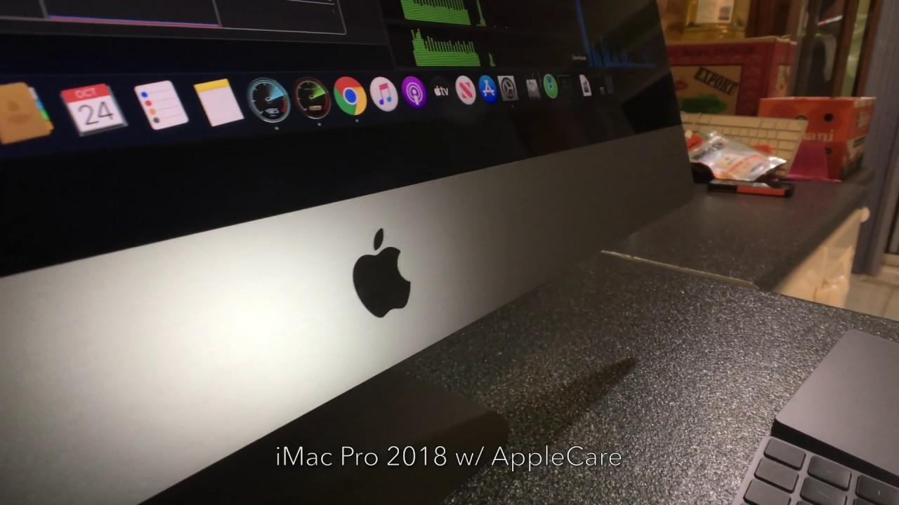 iMac Pro 2018 27" 8Core Xeon 32GB DDR4 Vega56 8GB 5K 1TB SSD - YouTube