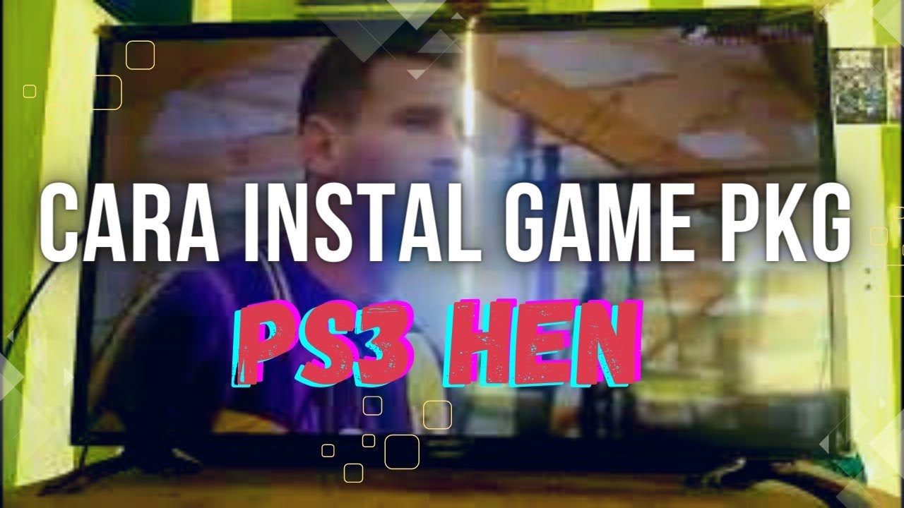 CARA INSTAL GAME PKG DI PS3 - YouTube