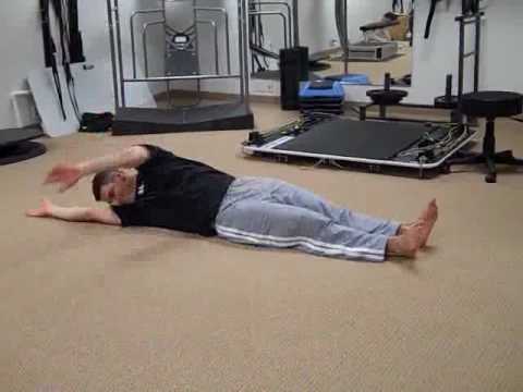 Rolling Patterns - Supine to Prone Upper Body Rolling - YouTube
