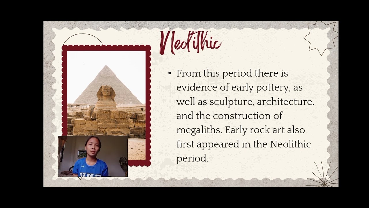 MODULE 10 : ART HISTORY TIMELINE ( PREHISTORIC, ANCIENT EGYPTIAN ...