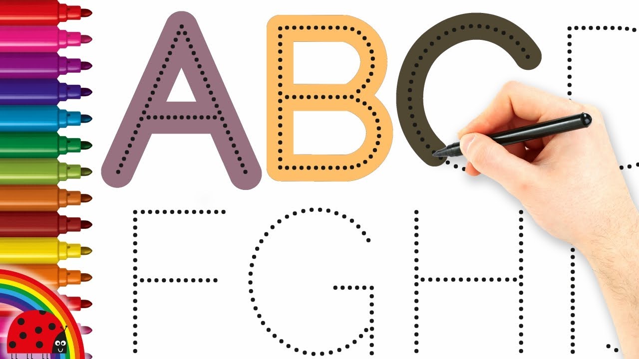 Learn to Write the English Alphabet in a Fun Way - YouTube