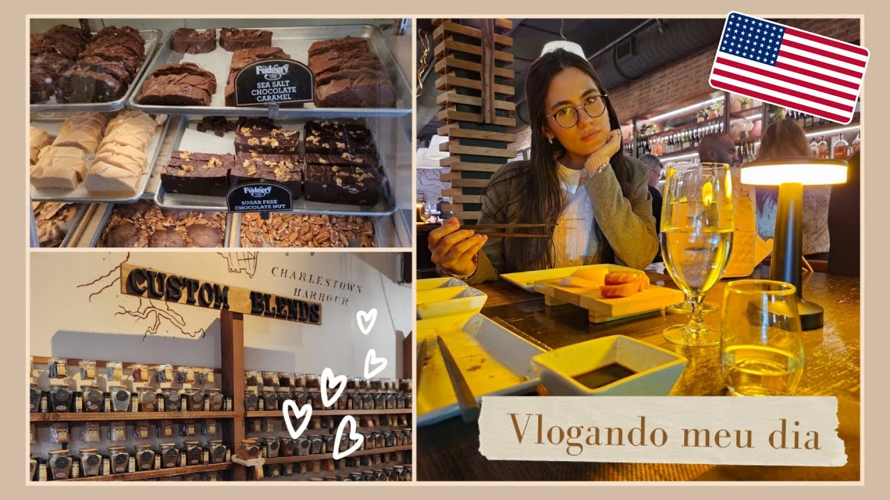 #vlogvideo Passeio na cidade! (Comi um sushi muito bom, mas muito caro ...