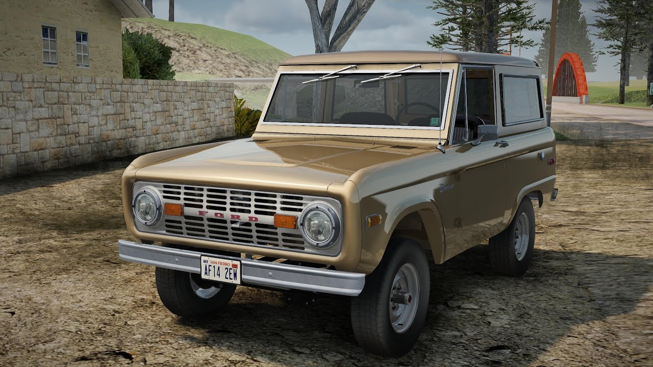 GTA San Andreas [PC] - 1975 Ford Bronco Mod - YouTube