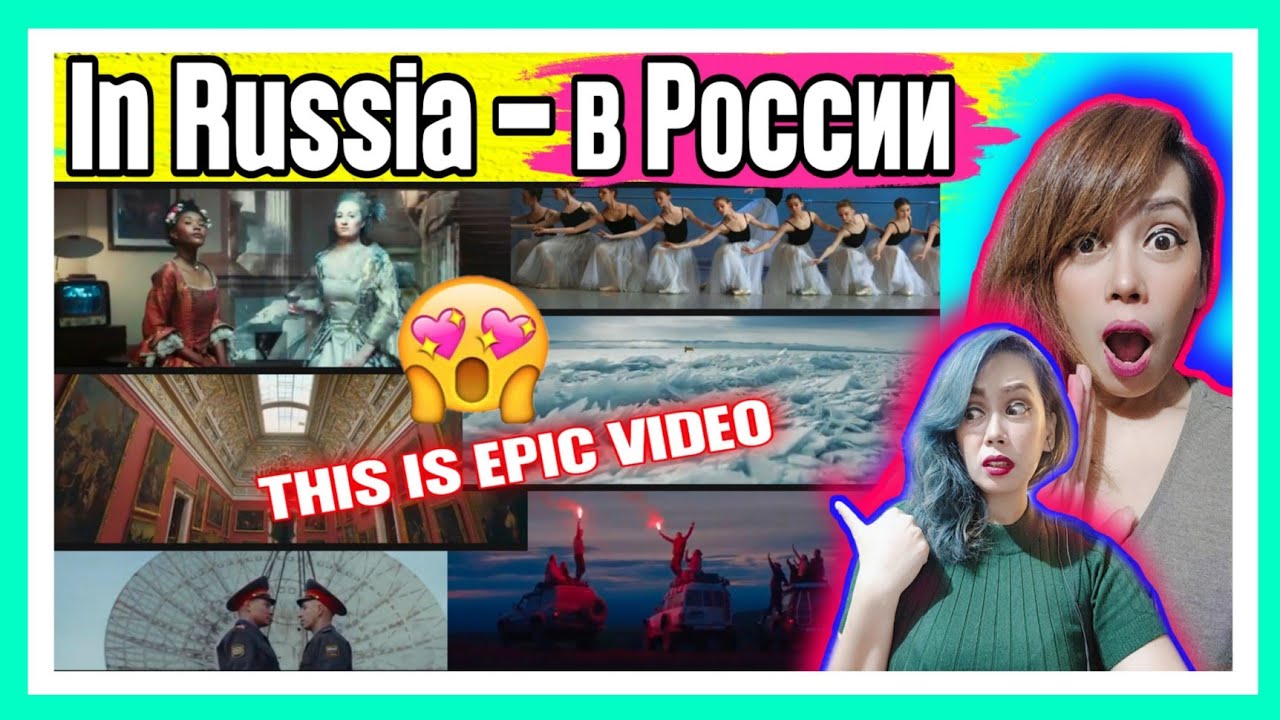IN RUSSIA - в России | Foreigners REACTION!♥️🇷🇺 BEST VIDEO 2021 This is ...