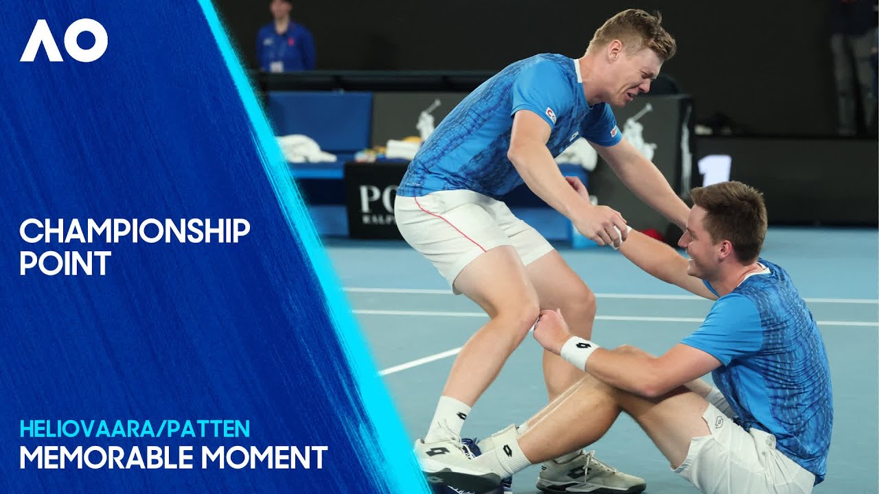 Heliovaara/Patten Win the Men's Doubles! | Championship Point ...