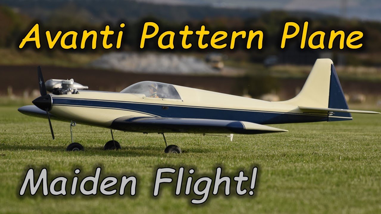 Maiden Flight - Avanti Pattern Plane - YouTube