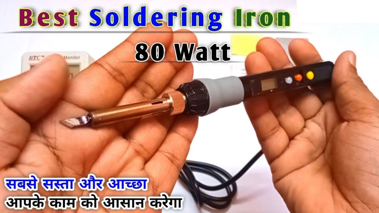 Best Soldering Iron 80 Watt With Temprature Control & Digital Display ...