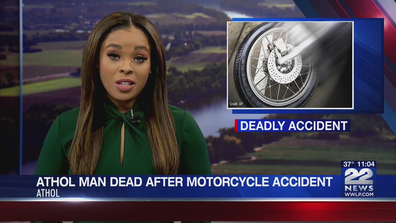 Athol man dead after motorcycle accident on Route 2 - YouTube