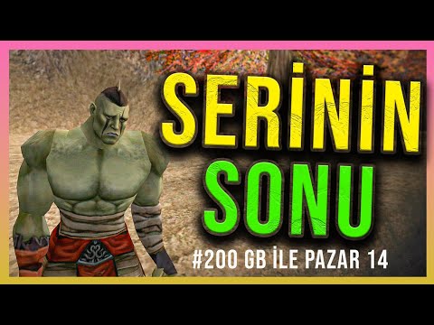VE SON... | 200 GB ile Pazar Yapıyorum #14 | Knight Online Pazar | ZERO