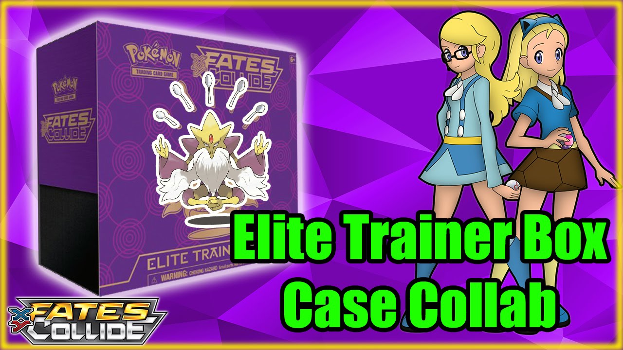 Pokemon Cards- Fates Collide Elite Trainer Box | Case Opening ...