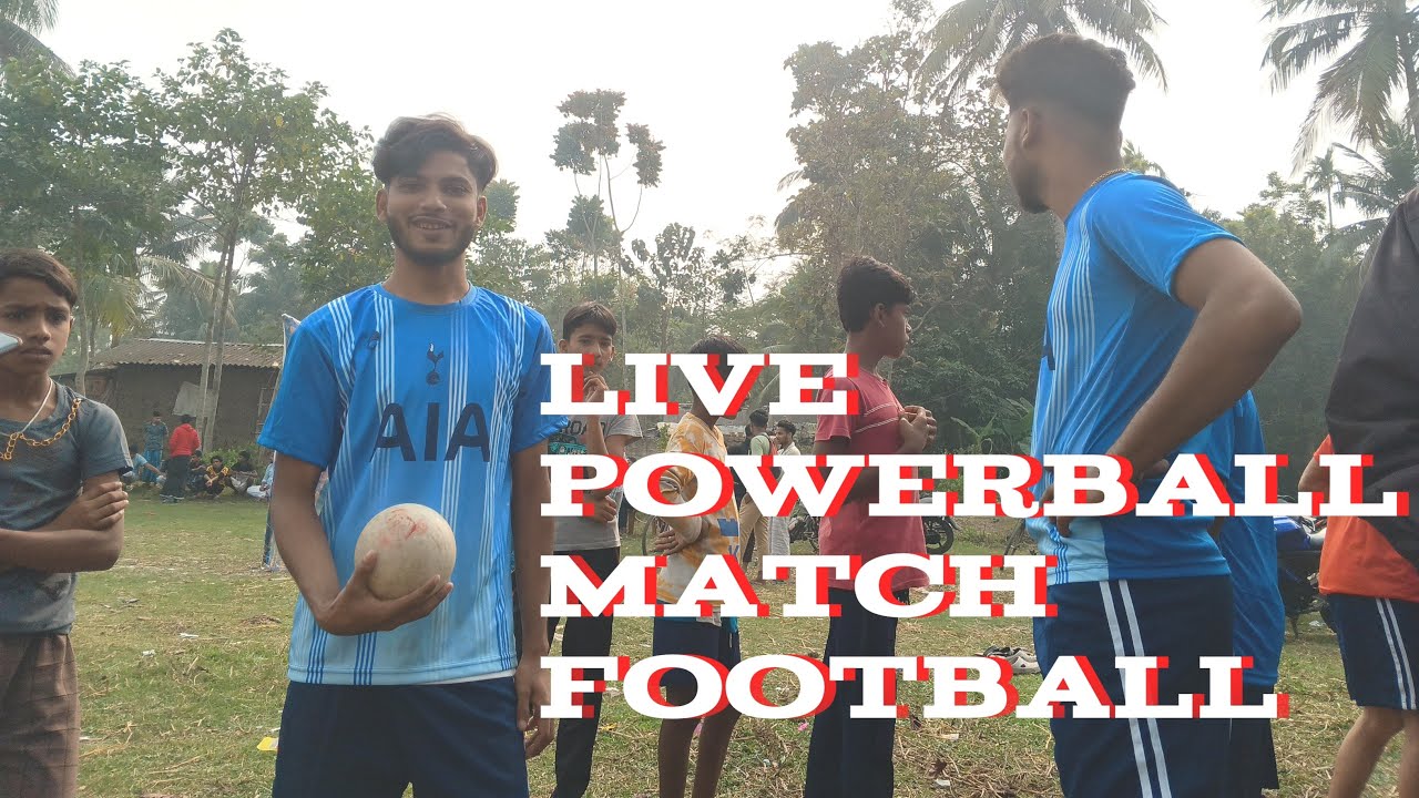 Live powerball match football match - YouTube