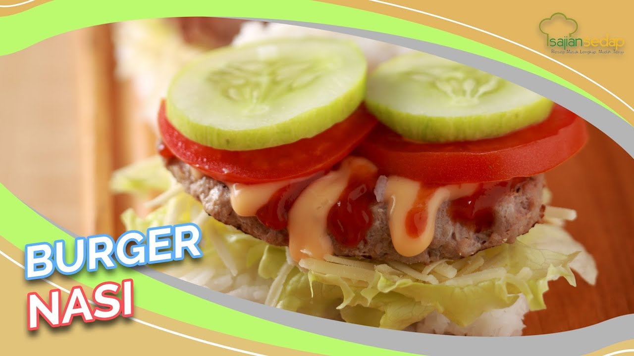 Resep Burger Nasi Unik untuk Sarapan Spesial di Hari Minggu - YouTube