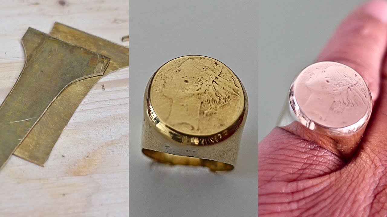 handmade coin ring| how to make ring | biddi's creativity | handmade ...