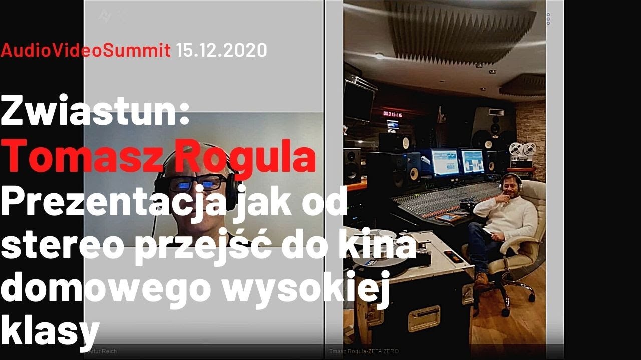Tomasz Rogula - zwiastun - jak stereo zamienić na dźwięk wielokanałowy ...