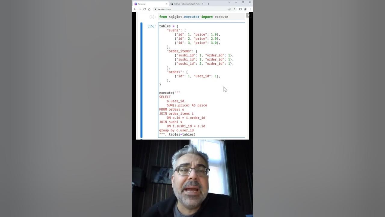 Running SQL queries on Python dicts? NO! Quit school! #python #pythonprogramming - YouTube