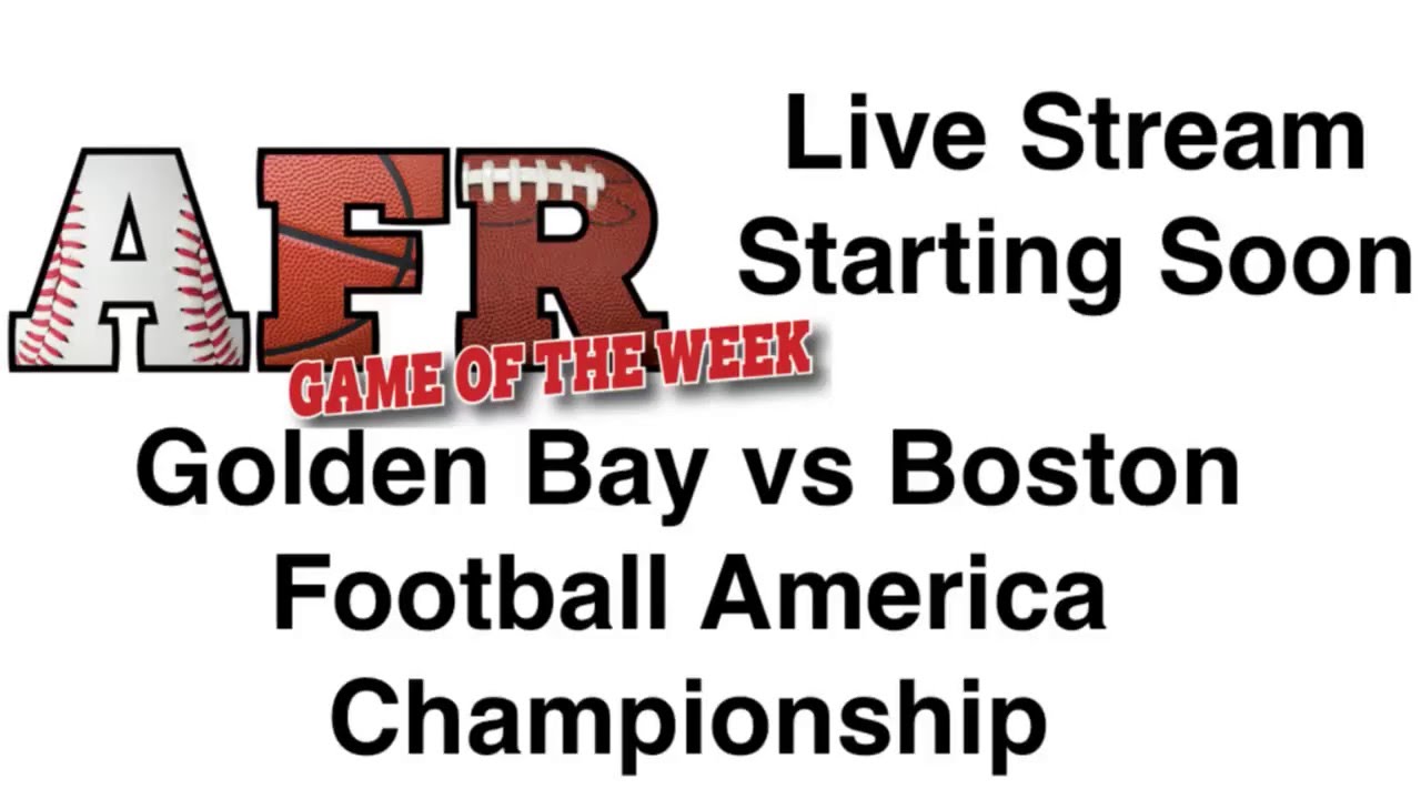 AFR Live: Second Season Football Championship Game - YouTube