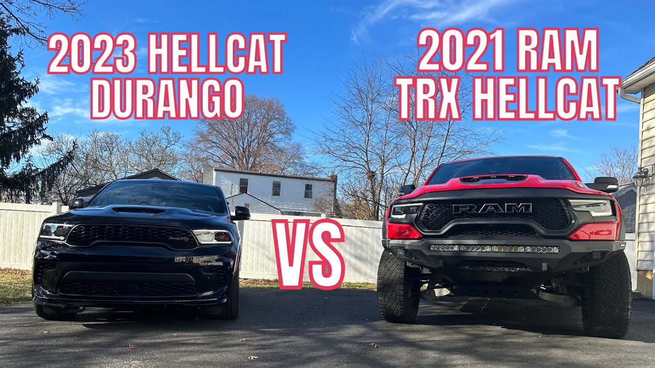 HELLCAT Durango vs Ram TRX - Which is the best daily driver ever ...
