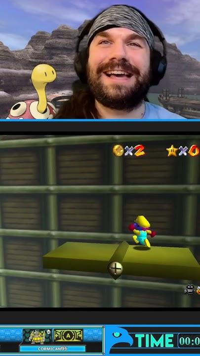 Are we happy to be here in Super Mario 64 ?? (IronMario Challenge by @DGR_Dave ) - YouTube