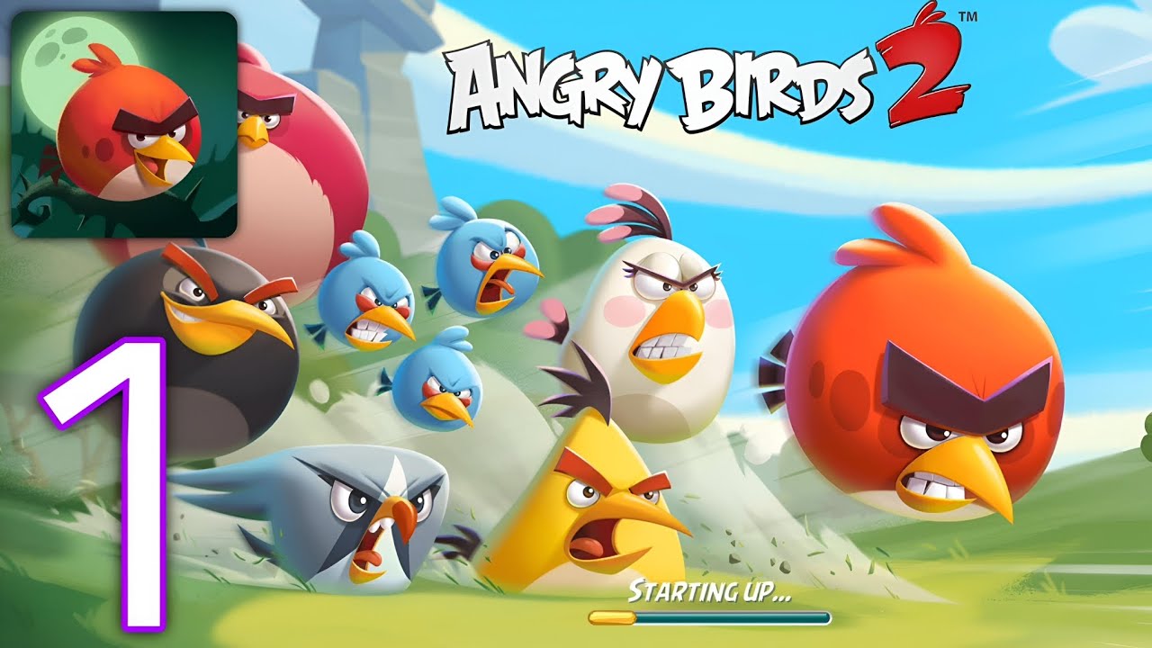 Angry Birds 2 - Gameplay Walkthrough Part 1 Tutorial (Android, iOS ...