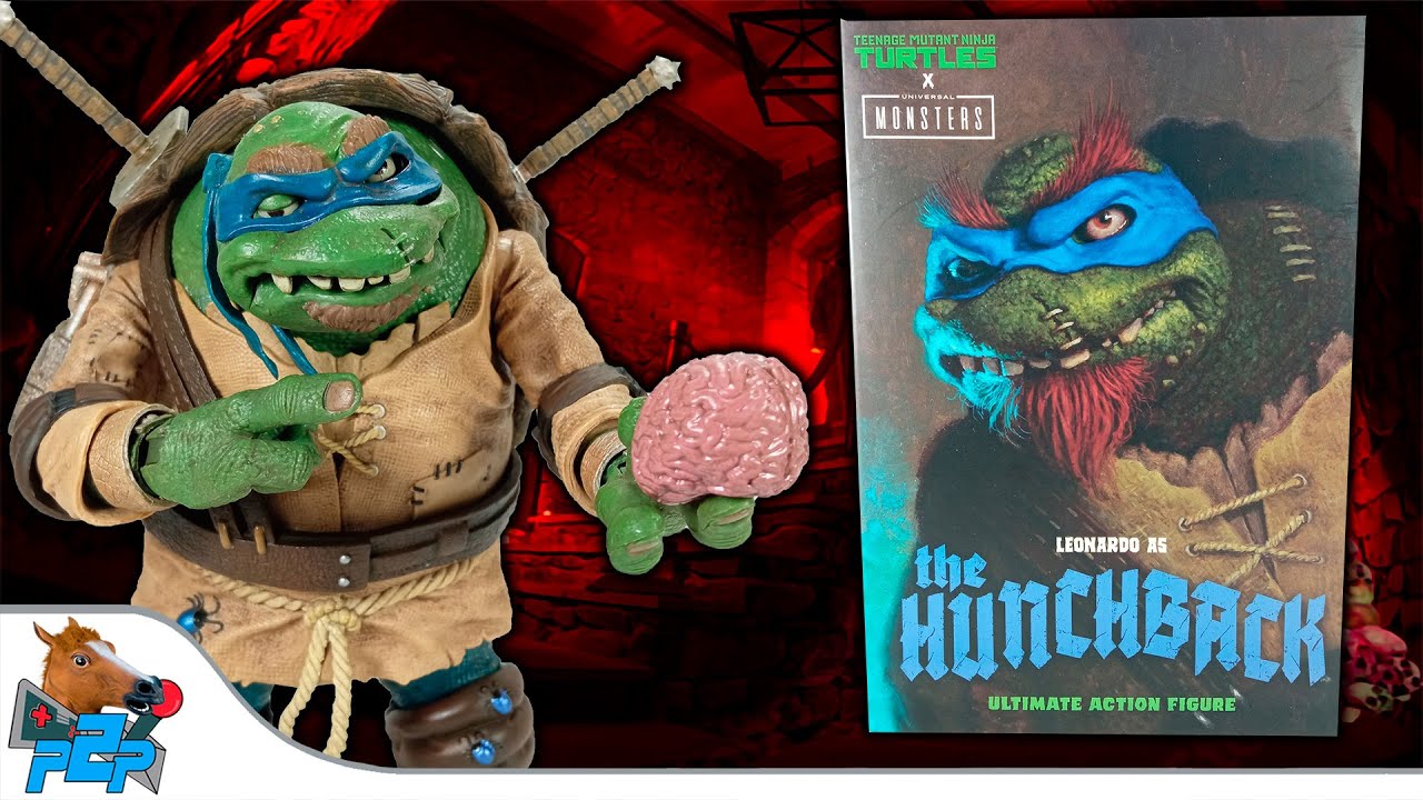 Ninja Turtles x Universal Monsters - Leonardo as The Hunchback- Review ...